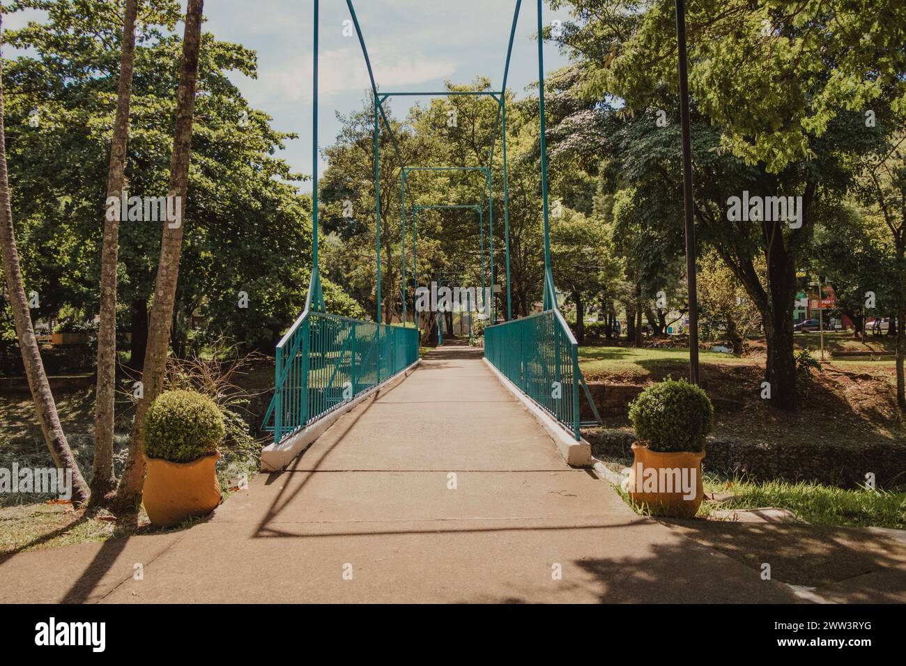 Panorama park forest pathway summer hi-res stock photography and images ...