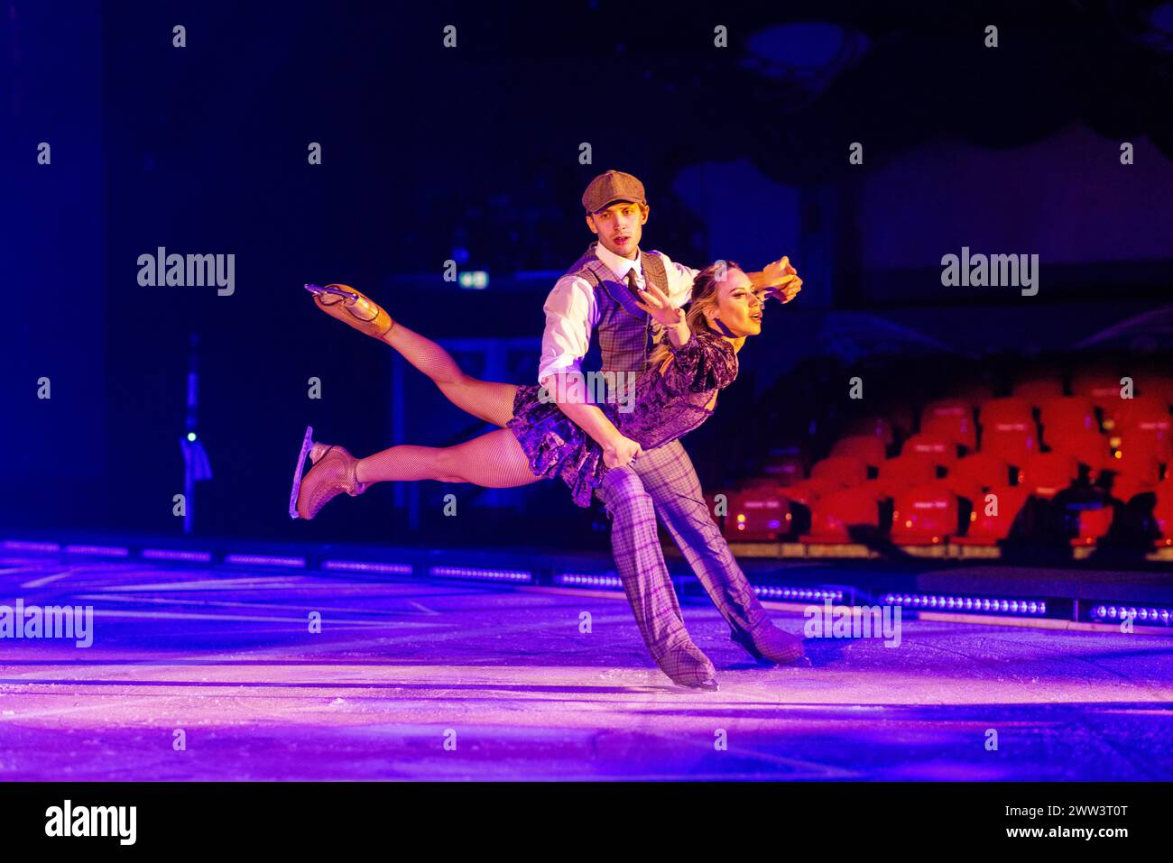 Rust, Germany. 21st Mar, 2024. The performers of the figure skating ...