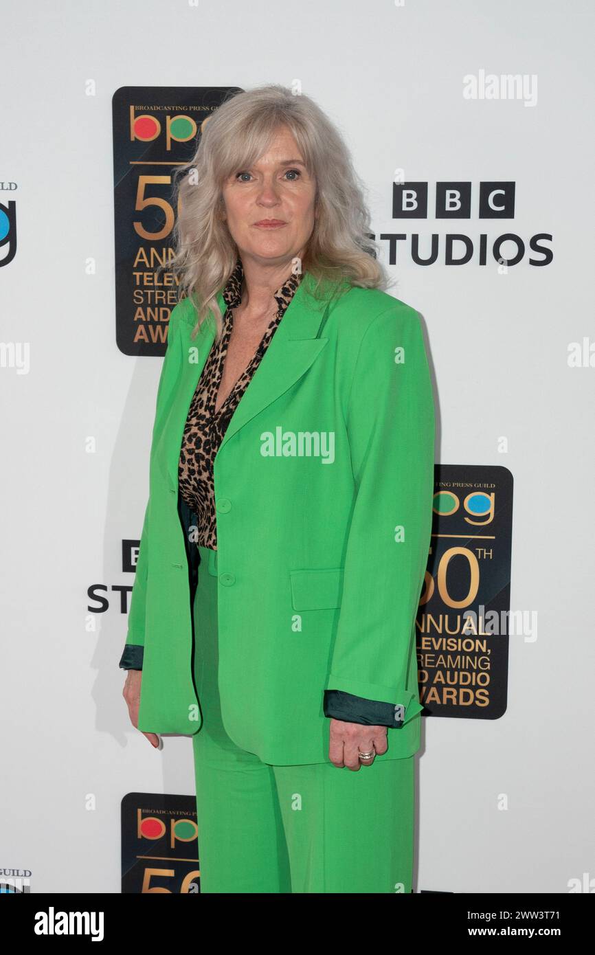 Siobhan Finneran attends the 50th annual Broadcasting Press Guild ...