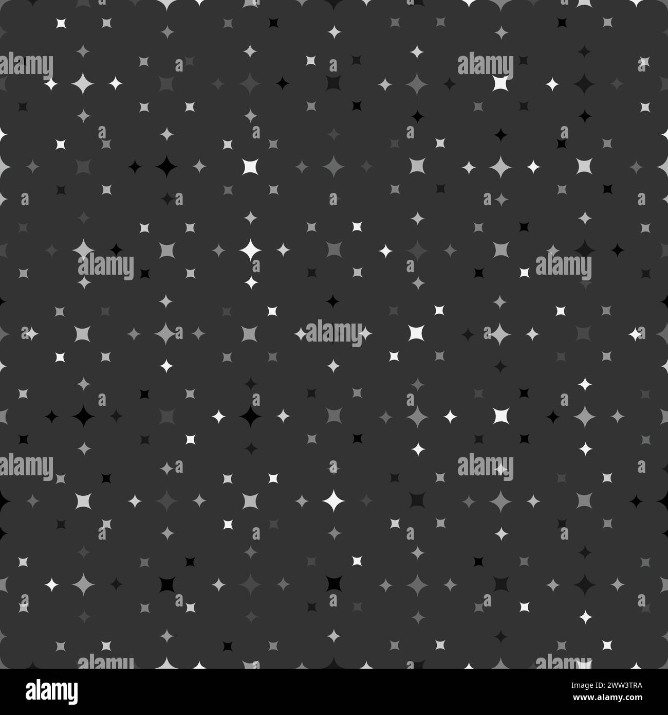 Black and white sparkles seamless pattern. seamless pattern with stars ... Black and white sparkles seamless pattern. seamless pattern with stars ...