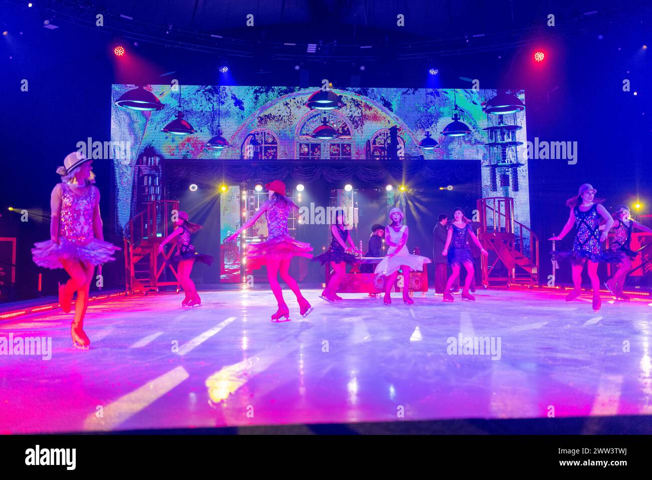 Rust, Germany. 21st Mar, 2024. The performers of the figure skating ...