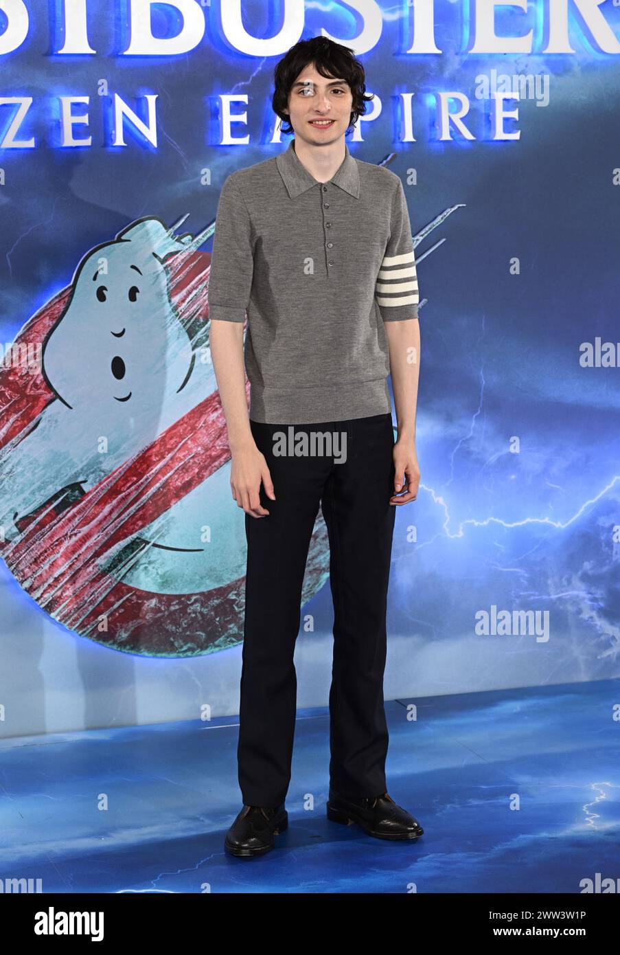 London, UK. March 21st, 2024. Finn Wolfhard attending the Ghostbusters ...