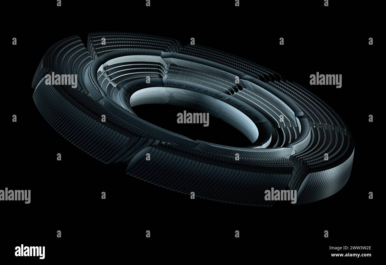 Dark abstract cogwheel industrial mechanical pattern Stock Photo - Alamy