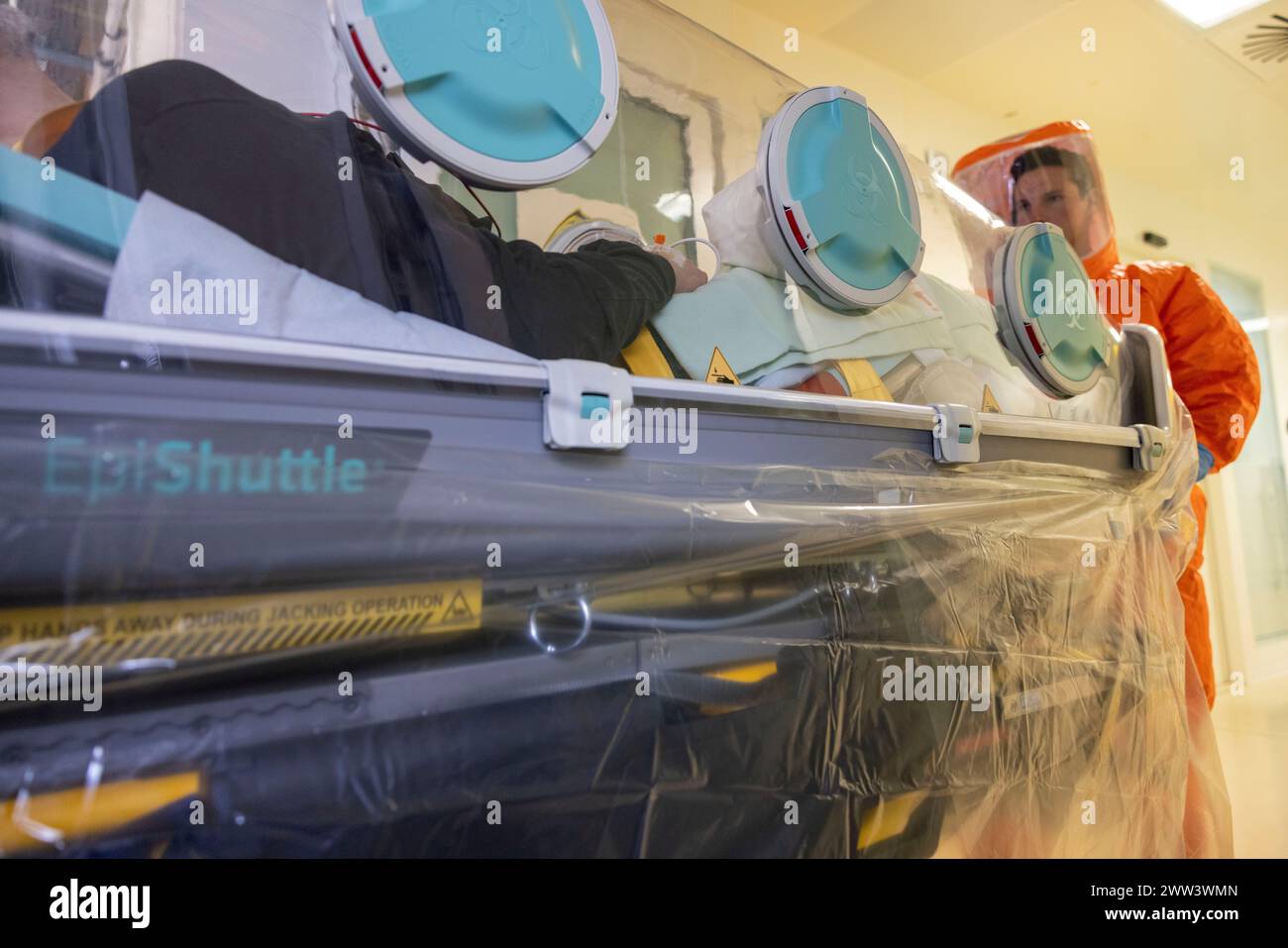 Duesseldorf, Germany. 21st Mar, 2024. During an international emergency ...