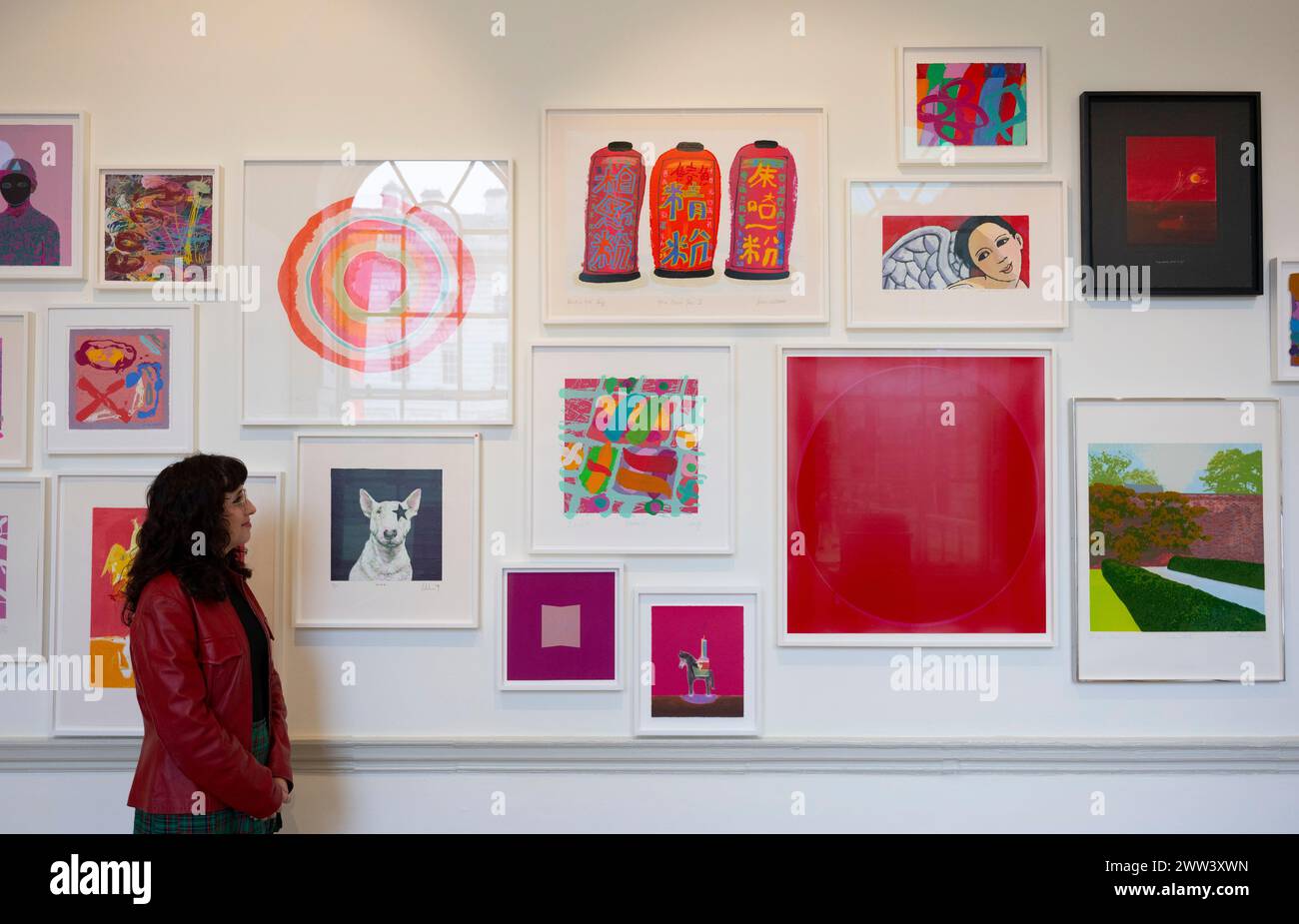 Londons longest running art fair hi-res stock photography and images ...