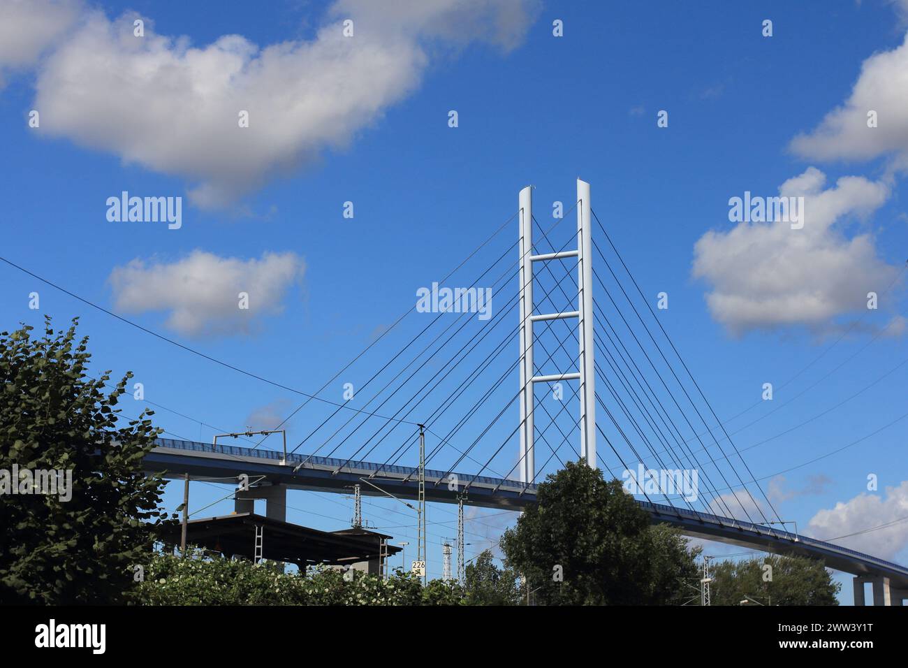 Germany's largest cable-stayed bridge connects Germany's largest island ...