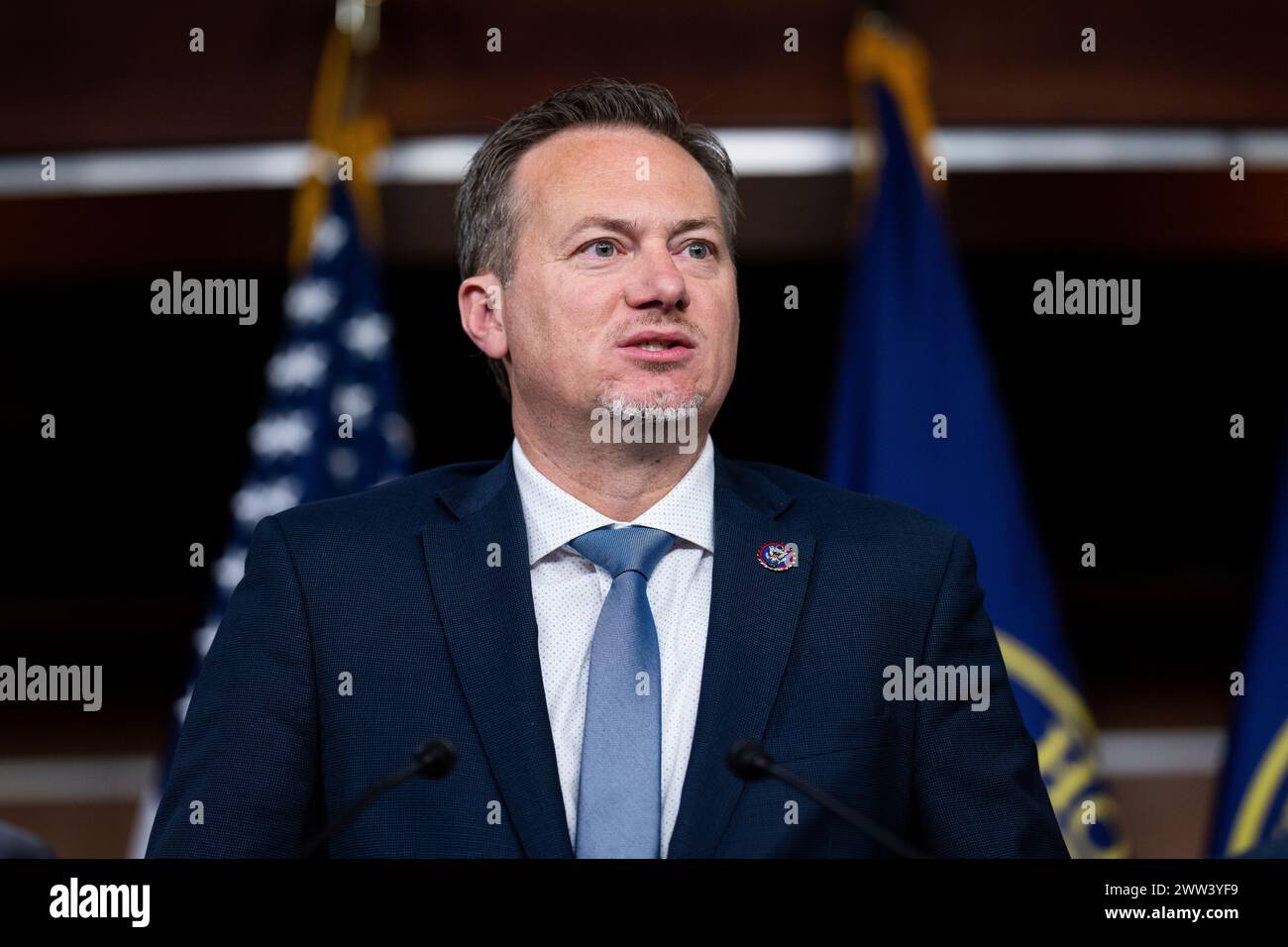 WASHINGTON - MARCH 21: Rep. Michael Cloud, R-Texas, particpates in the ...