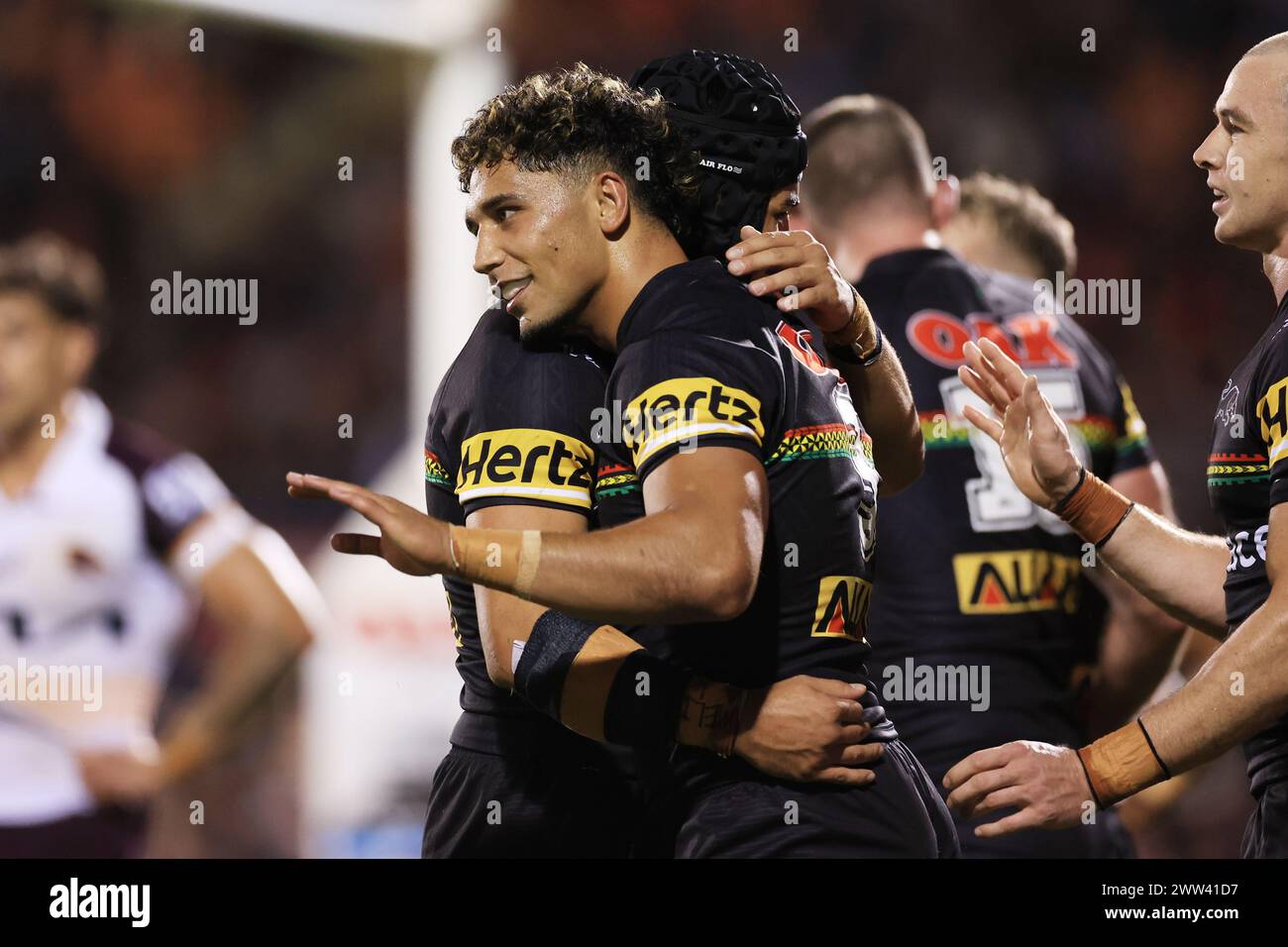 Sydney, Australia. 21st Mar, 2024. Izack Tago of the Panthers ...