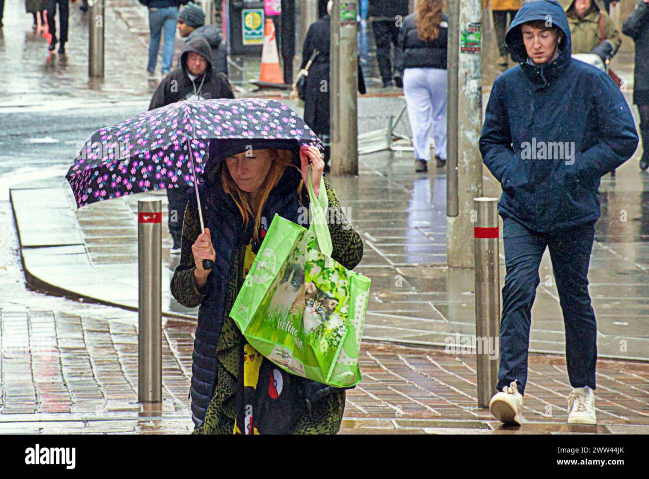 Glasgow, Scotland, UK. 21st March, 2024: UK Weather: Spring weather in ...