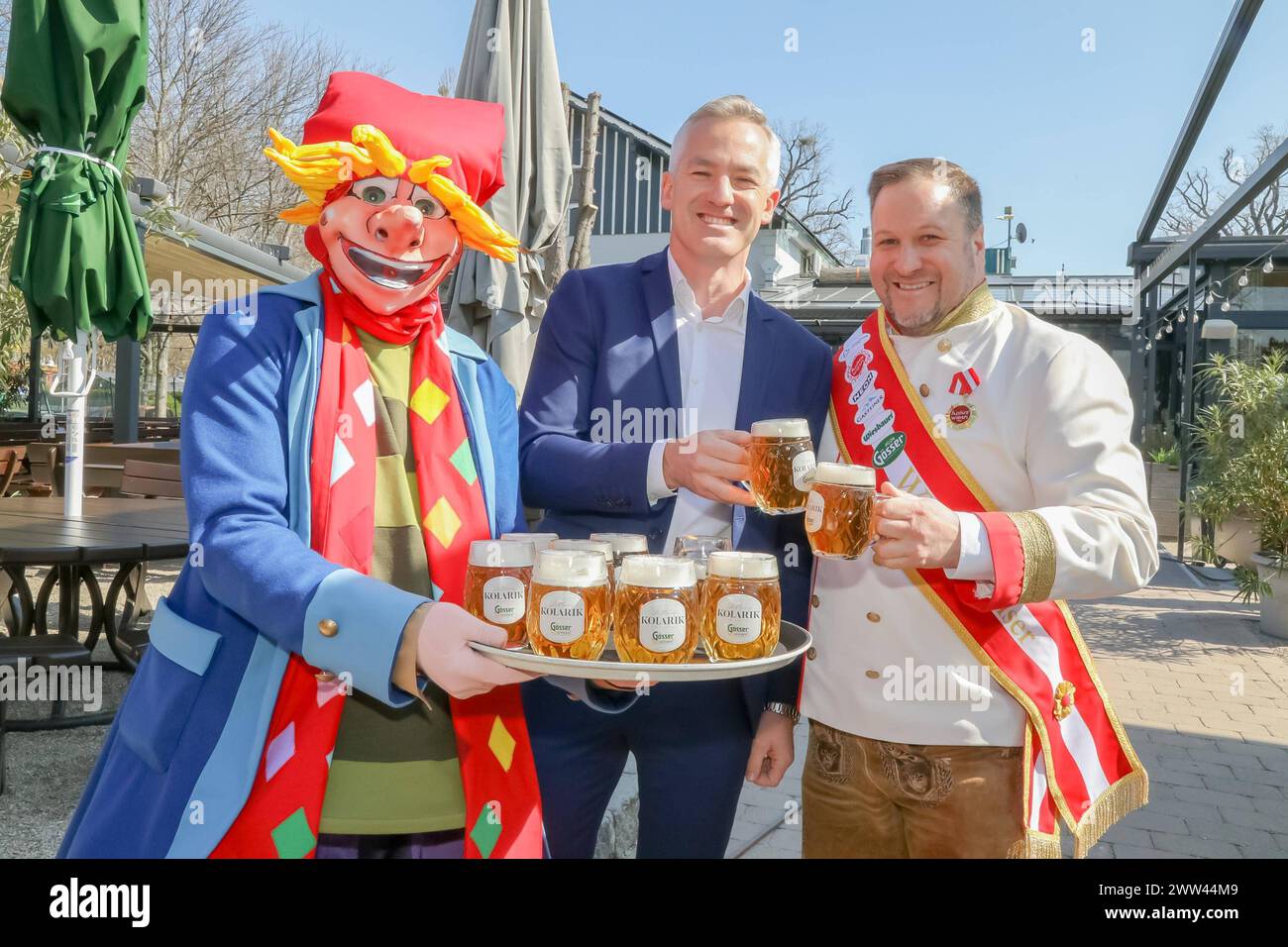 20.03.2024, Wiener Prater, NEU im WIENER WURSTELPRATER , Präsentation der Neuheiten zum ...