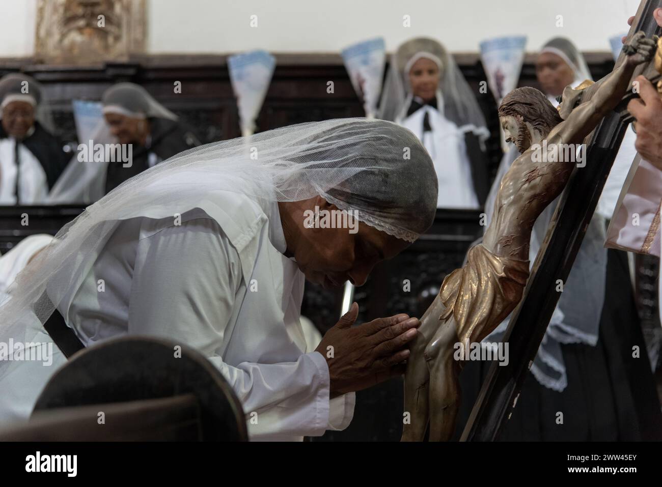 Kissing jesus hi-res stock photography and images - Alamy