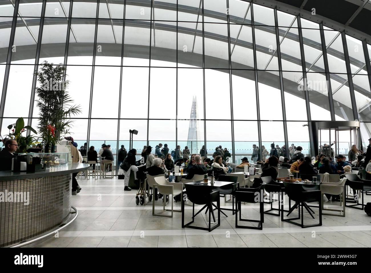 Großbritannien, London. Besuchermagnet Sky Garden in der City of London ...
