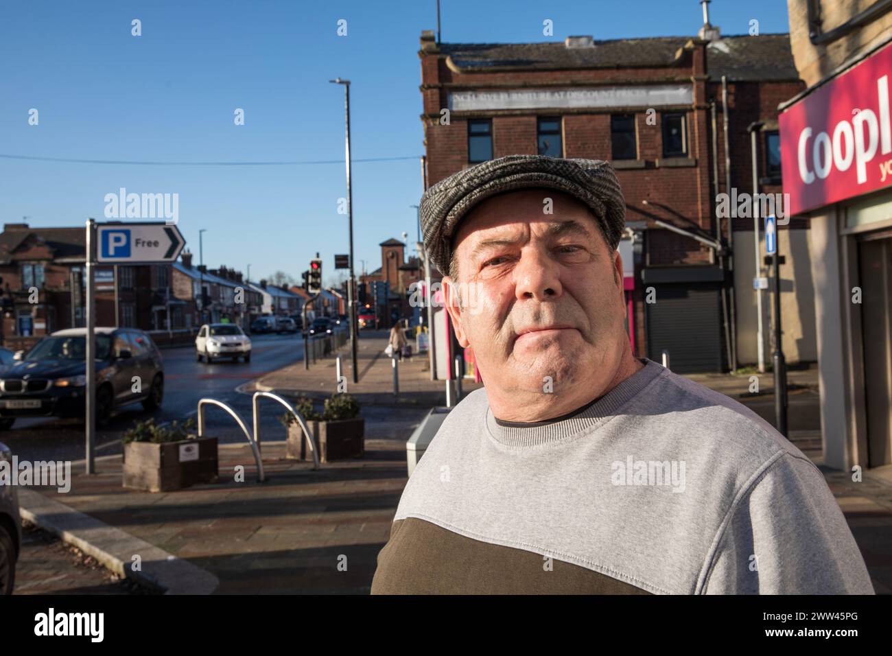 Dave Lee exminner and Goldthorpe resident. The Ex Mining Town of ...