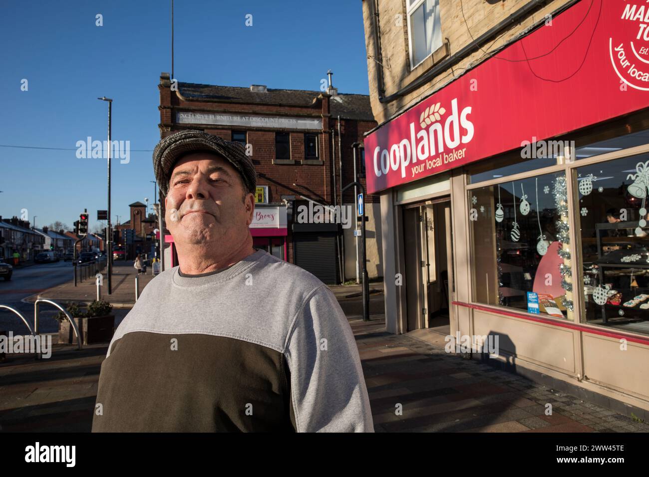 Dave Lee exminner and Goldthorpe resident. The Ex Mining Town of ...