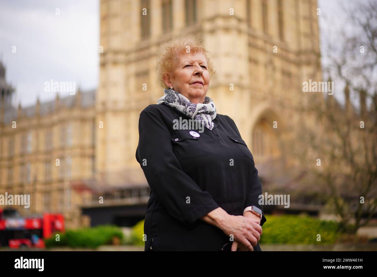 Chairwoman of Women Against State Pension Inequality (Waspi), Angela ...