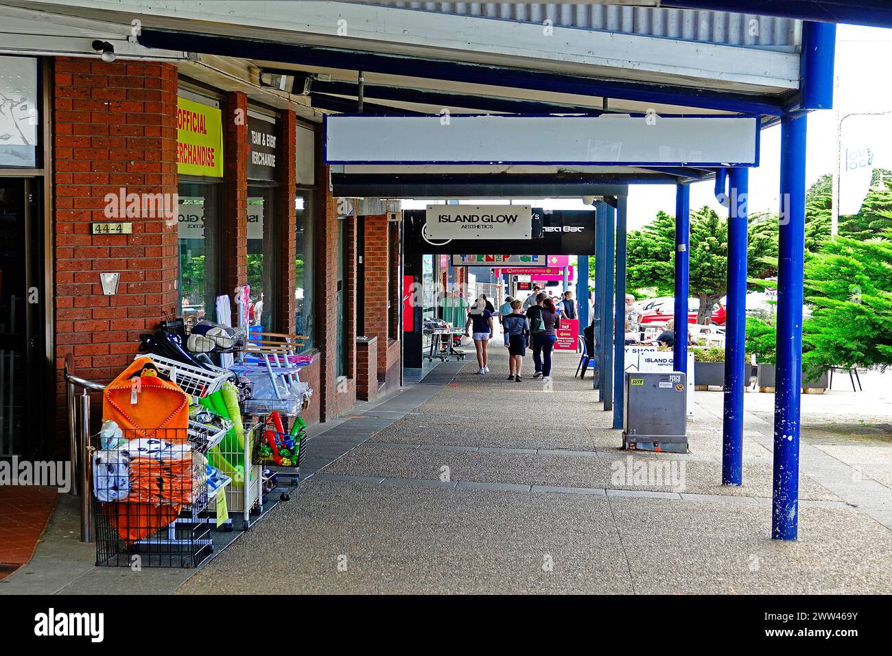 Thompson Street Cowes Phillip Island Australia Victoria Western Port ...