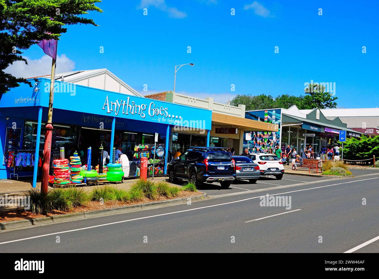 Thompson Street Cowes Phillip Island Australia Victoria Western Port ...