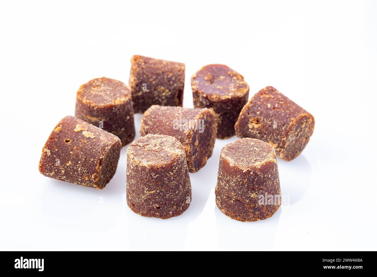 Piloncillo bars, a product of sugar cane, a traditional food in South ...