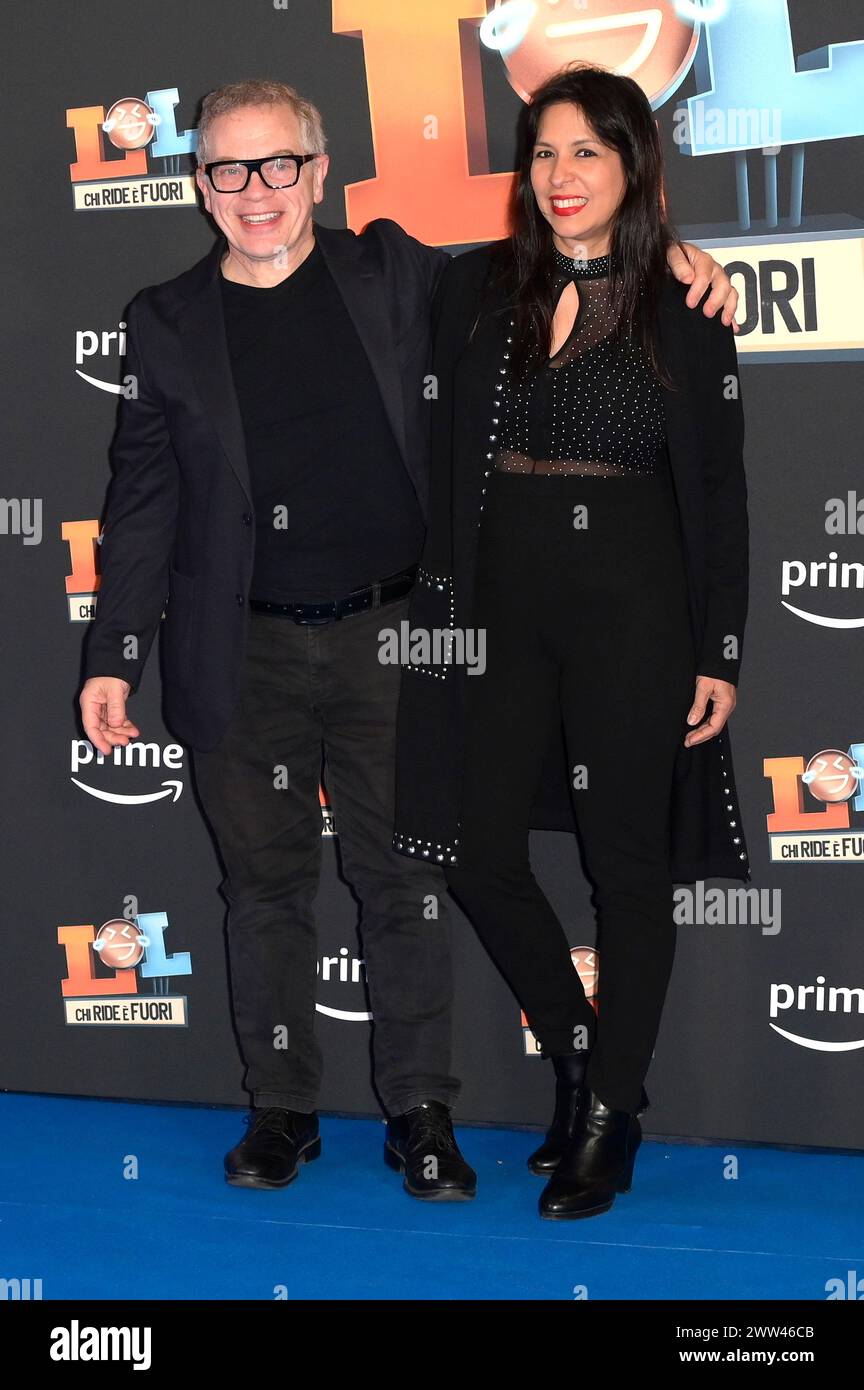 Marco Marzocca und Liliana Bula bei der Premiere der 4. Staffel der ...