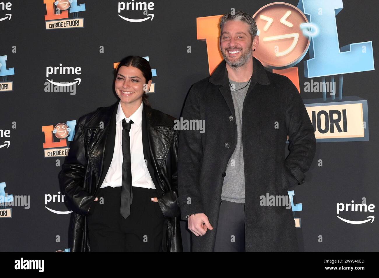 Federica Zacchia und Edoardo Tavassi bei der Premiere der 4. Staffel ...