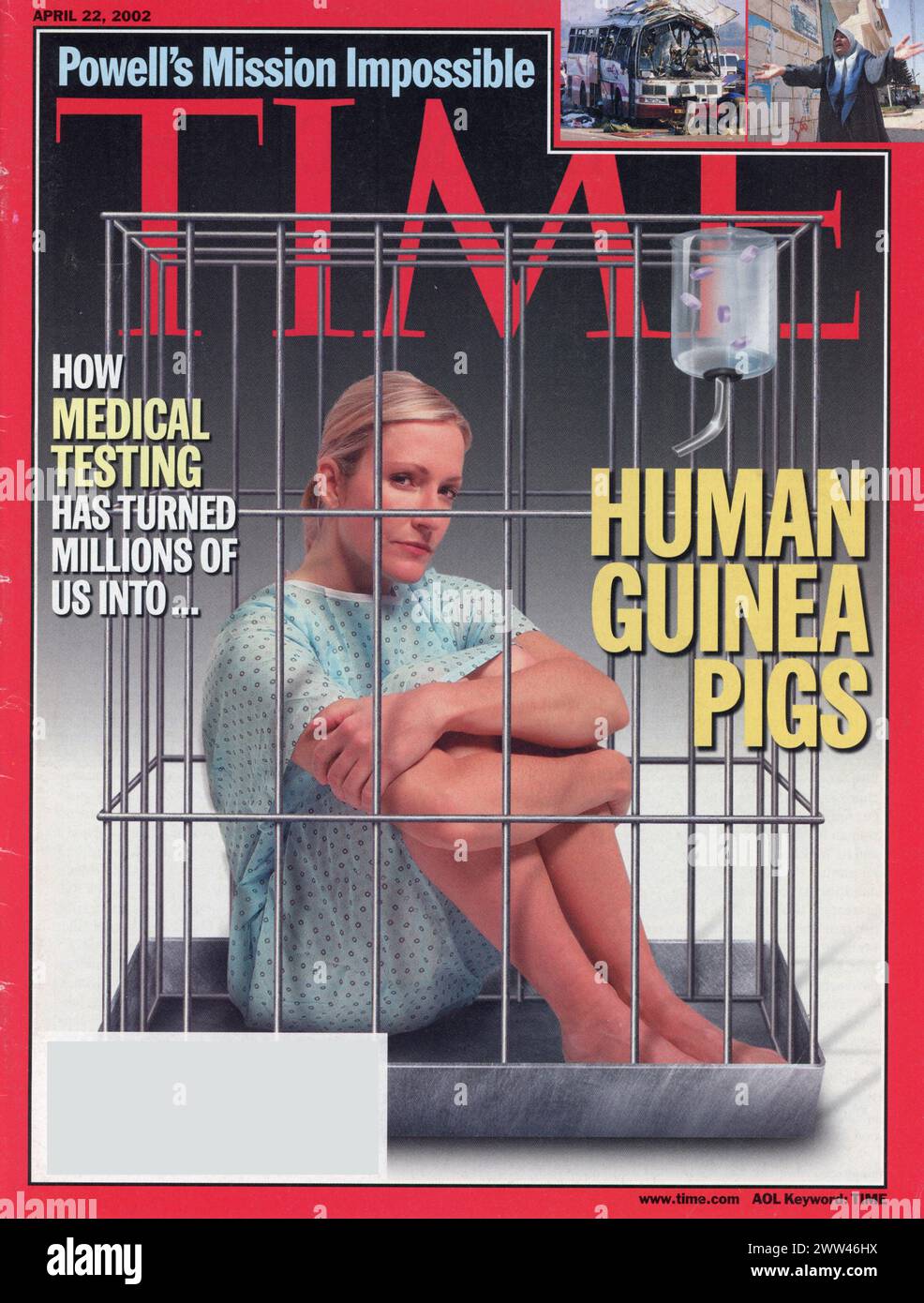 Time vintage magazine cover hi-res stock photography and images - Alamy