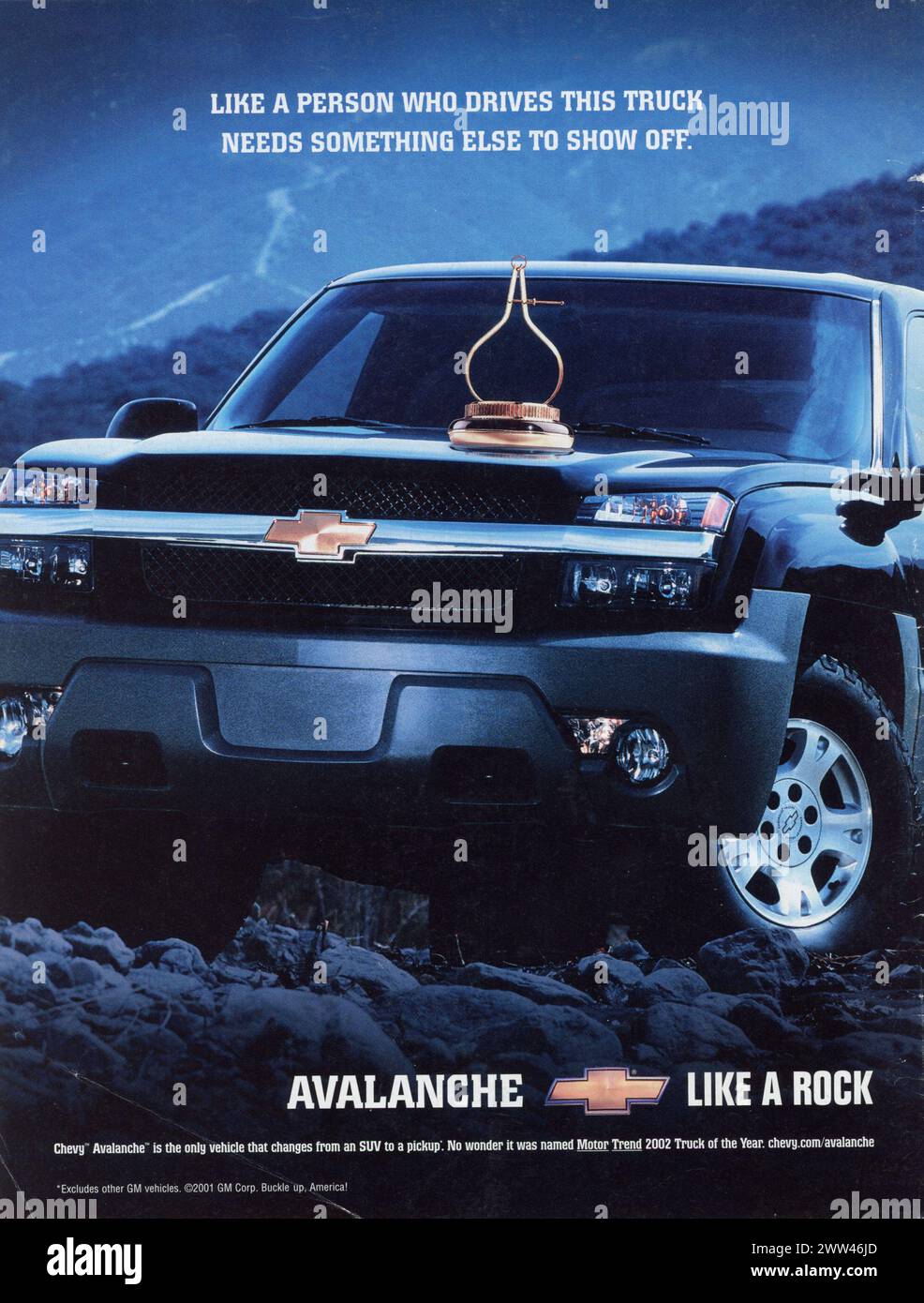Vintage 'Time" magazine 22 April 2002 issue advert, USA Stock Photo - Alamy
