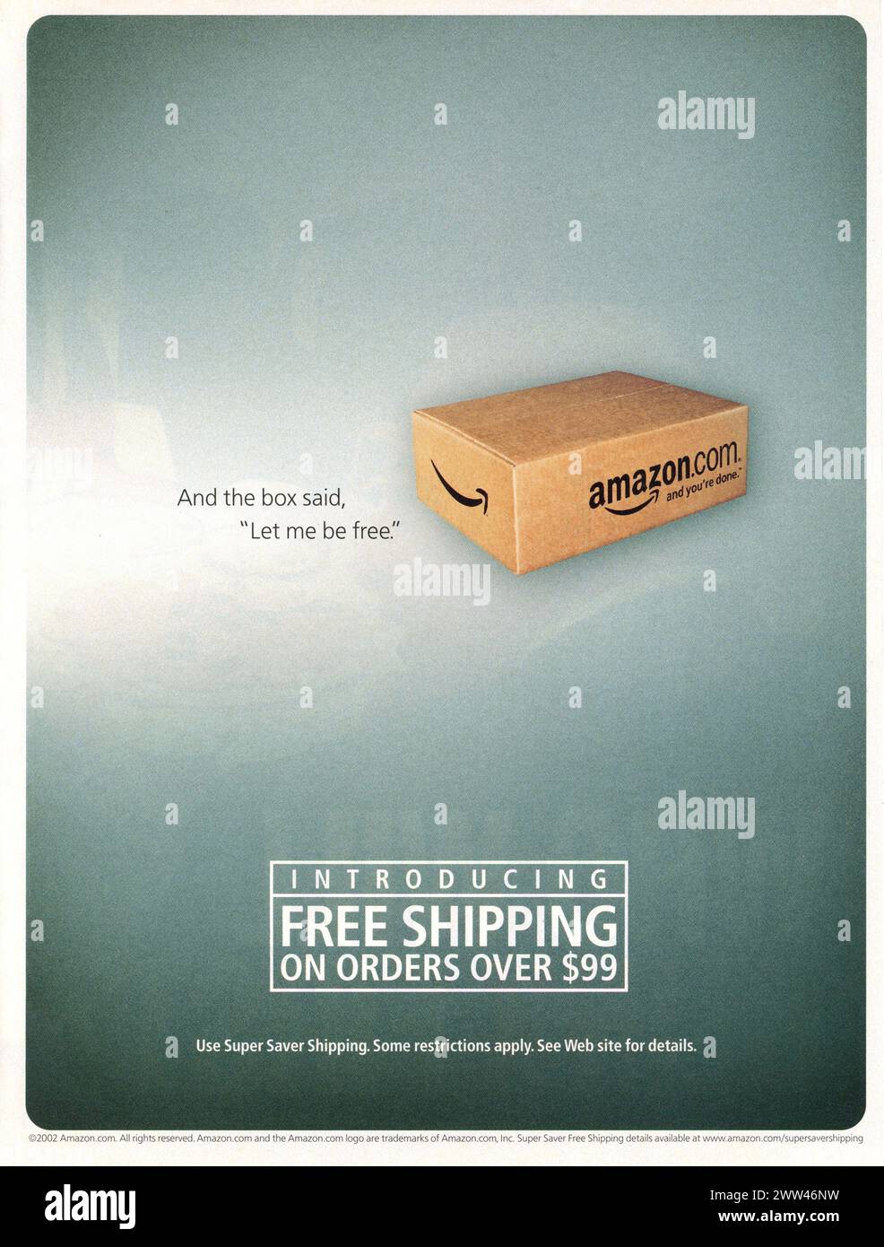 Vintage 'Time" magazine 22 April 2002 issue advert, USA Stock Photo - Alamy