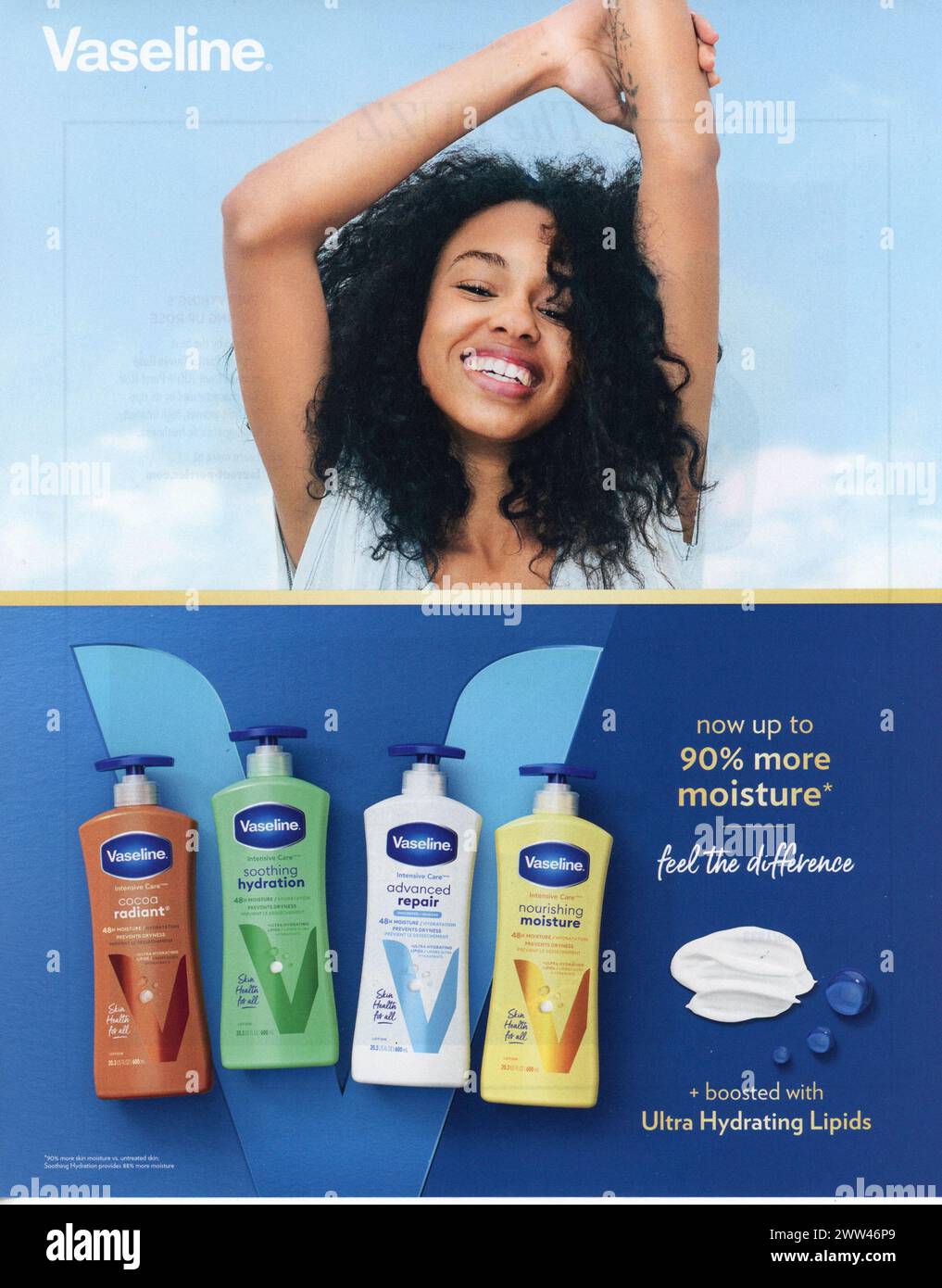 Women's magazine ad hi-res stock photography and images - Alamy