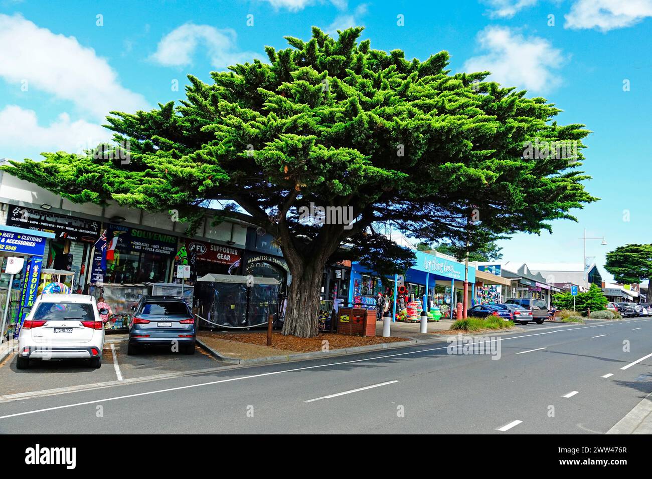 Thompson Street Cowes Phillip Island Australia Victoria Western Port ...