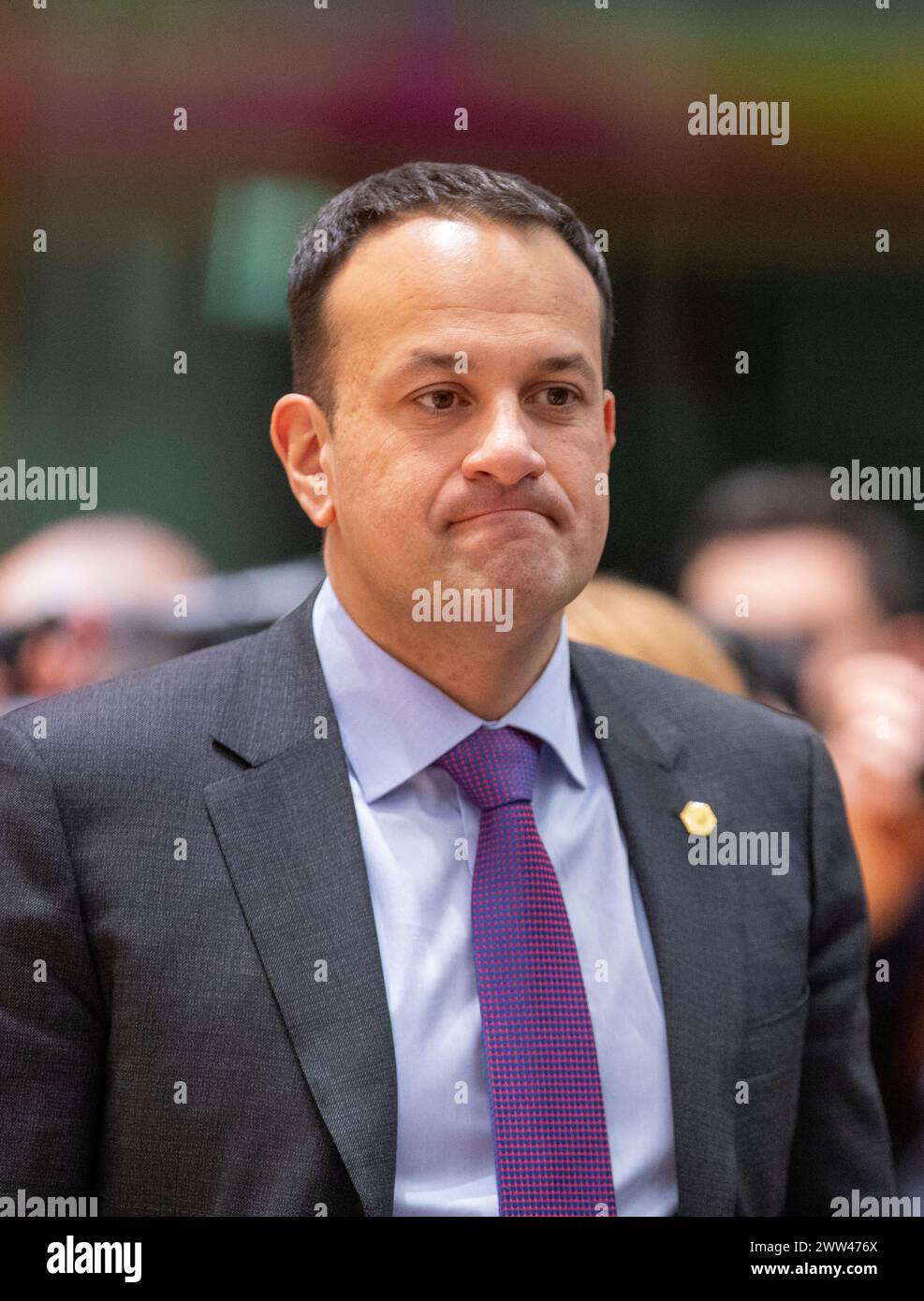 Taoiseach leo varadkar close up hi-res stock photography and images - Alamy