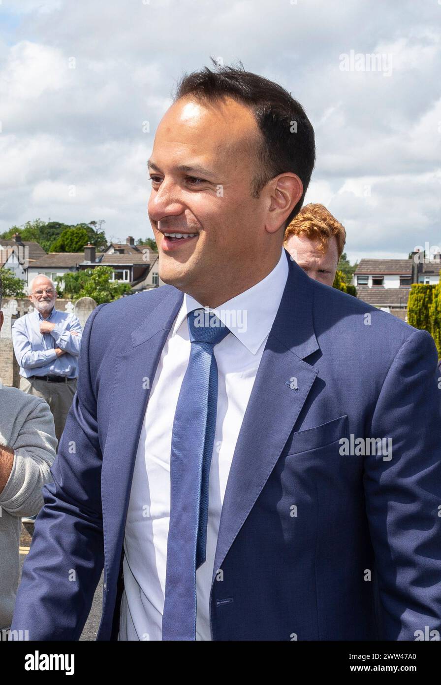 Taoiseach leo varadkar close up hi-res stock photography and images - Alamy
