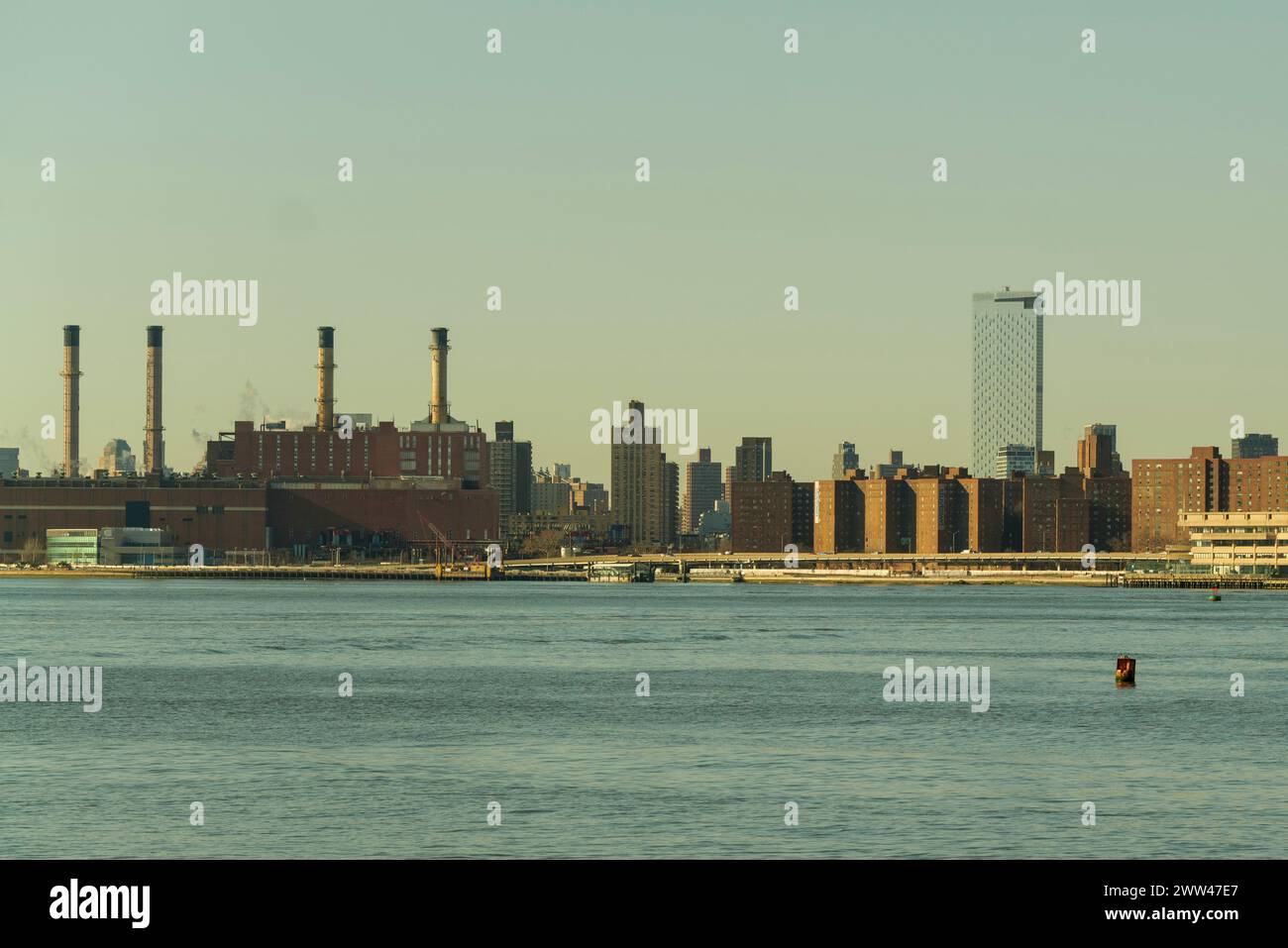 Con Edison East River Generating Station, Waterfront View from ...