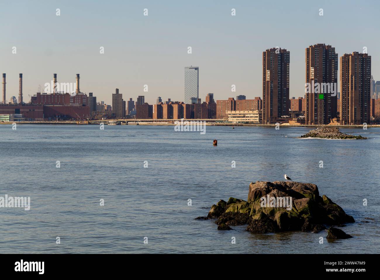 Con Edison East River Generating Station, Waterfront View from ...