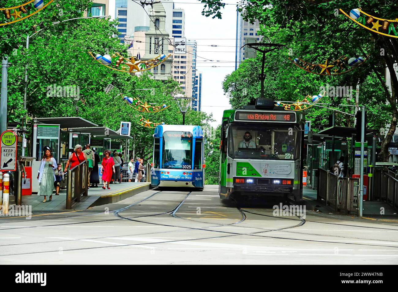 Public Transit Melbourne Australia Victoria Port Phillip Bay Indian ...