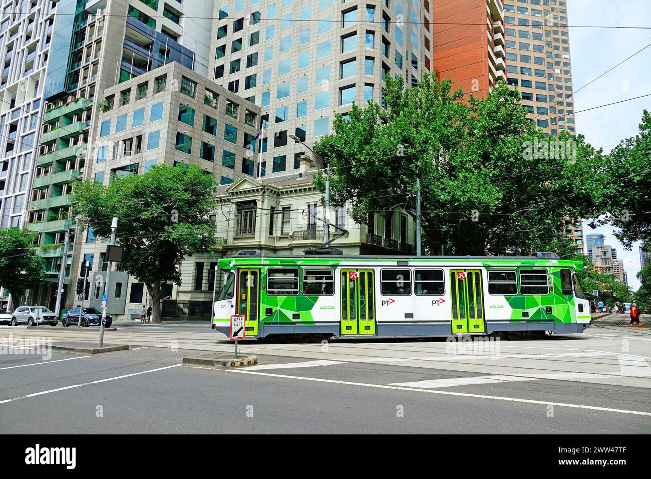 Public Transit Melbourne Australia Victoria Port Phillip Bay Indian ...