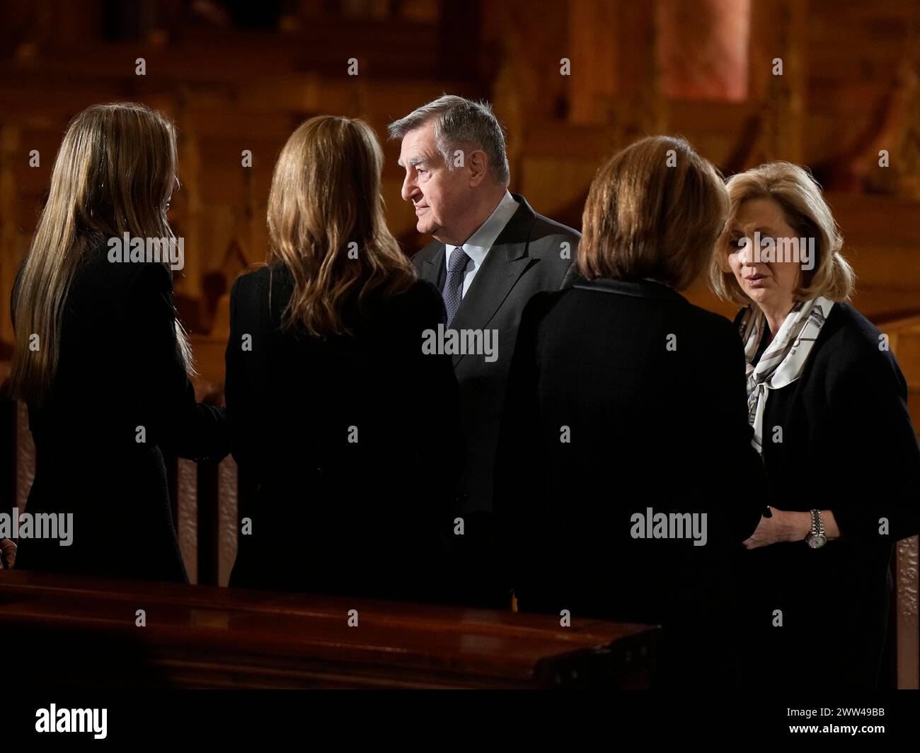 Montreal, Canada. 21st Mar, 2024. Former Quebec premier Lucien Bouchard ...