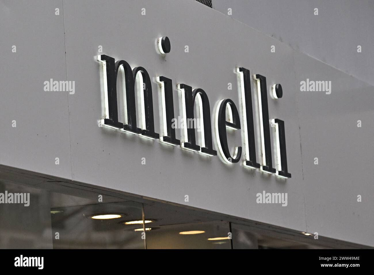 Minelli logo hi-res stock photography and images - Alamy