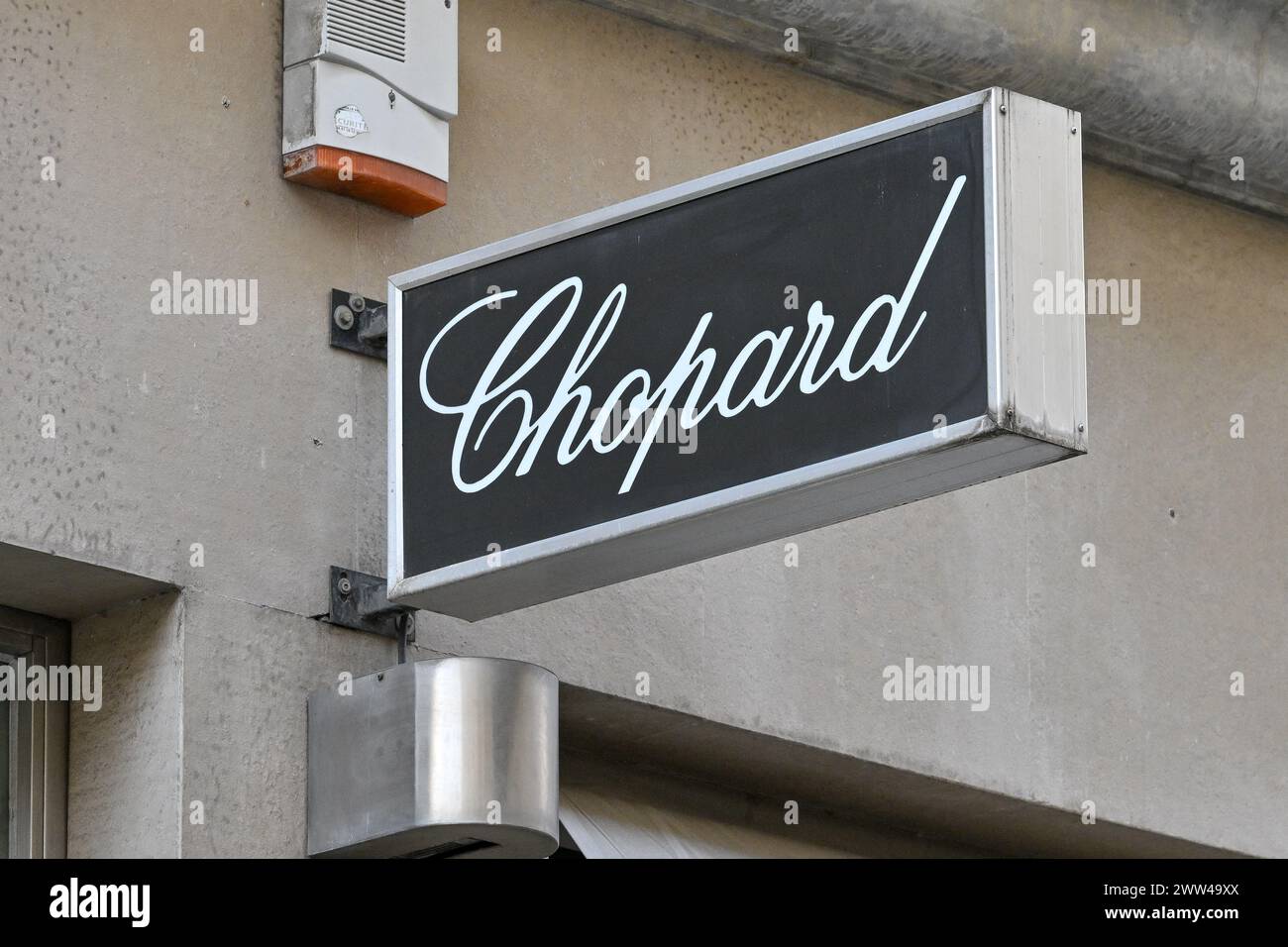 Chopard logo hi-res stock photography and images - Alamy