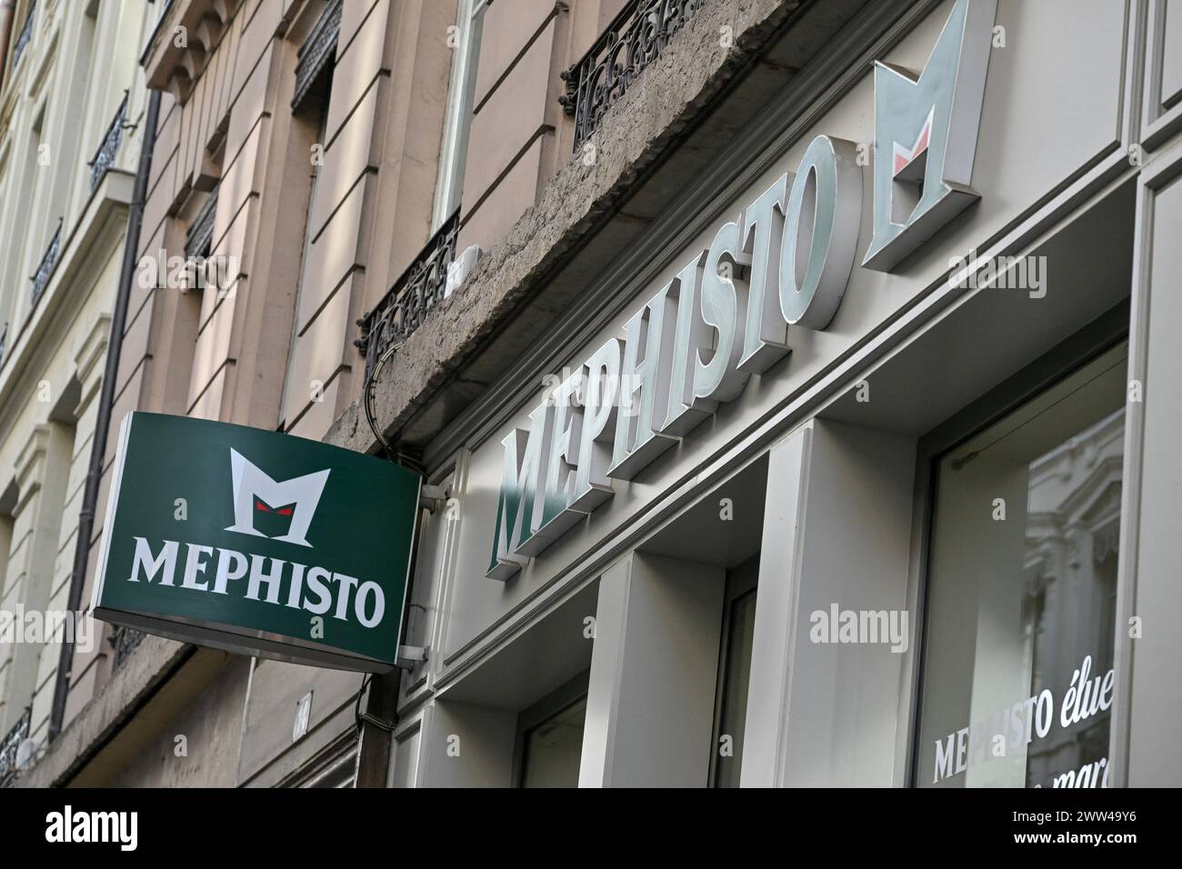 Logo mephisto hi-res stock photography and images - Alamy