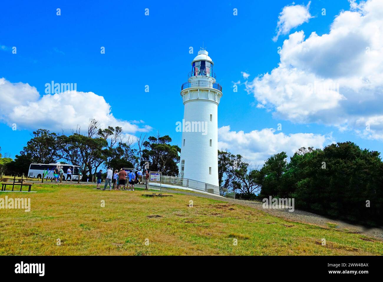 Poppy Fields Table Cape Lighthouse Burnie Tasmania Australia Tasman Sea ...