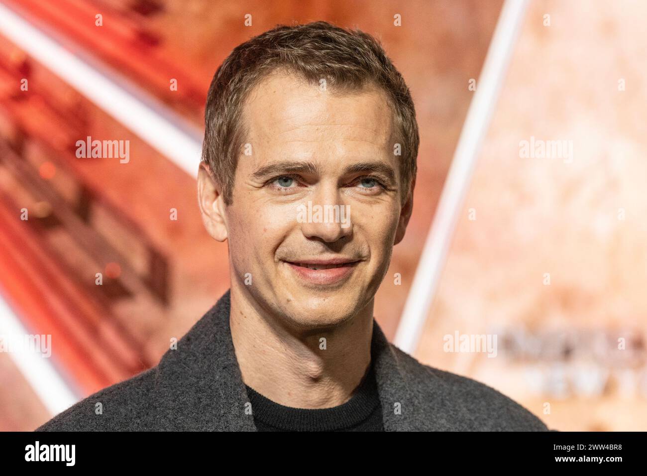 New York, USA. 21st Mar, 2024. Hayden Christensen visits Empire State Building in New York on ...