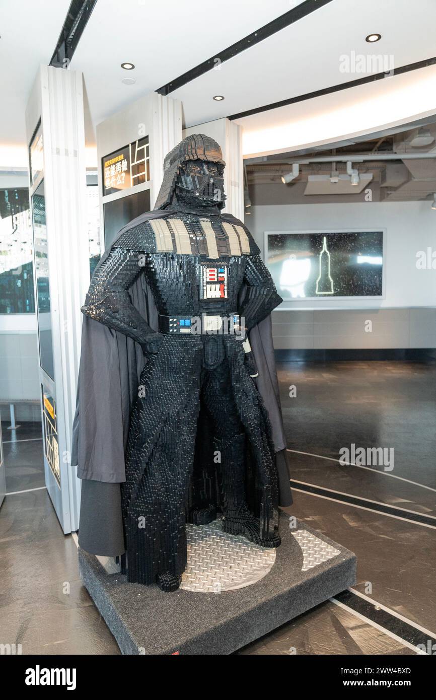 New York, USA. 21st Mar, 2024. Atmosphere at LEGO exhibit as Hayden ...