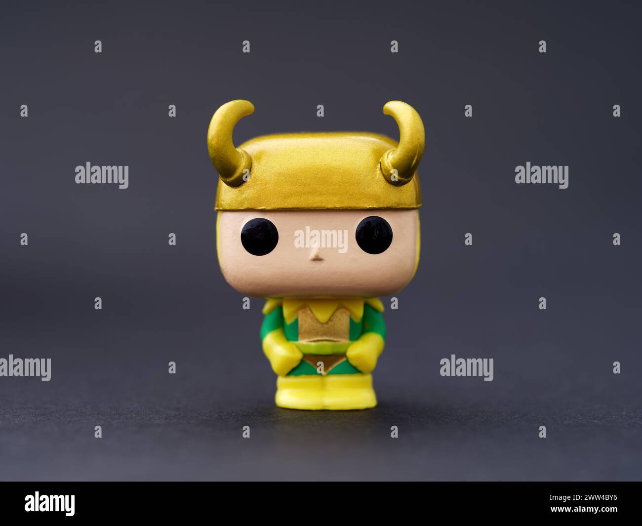 Tambov, Russian Federation - March 15, 2024 Loki Funko POP Mini Vinyl ...