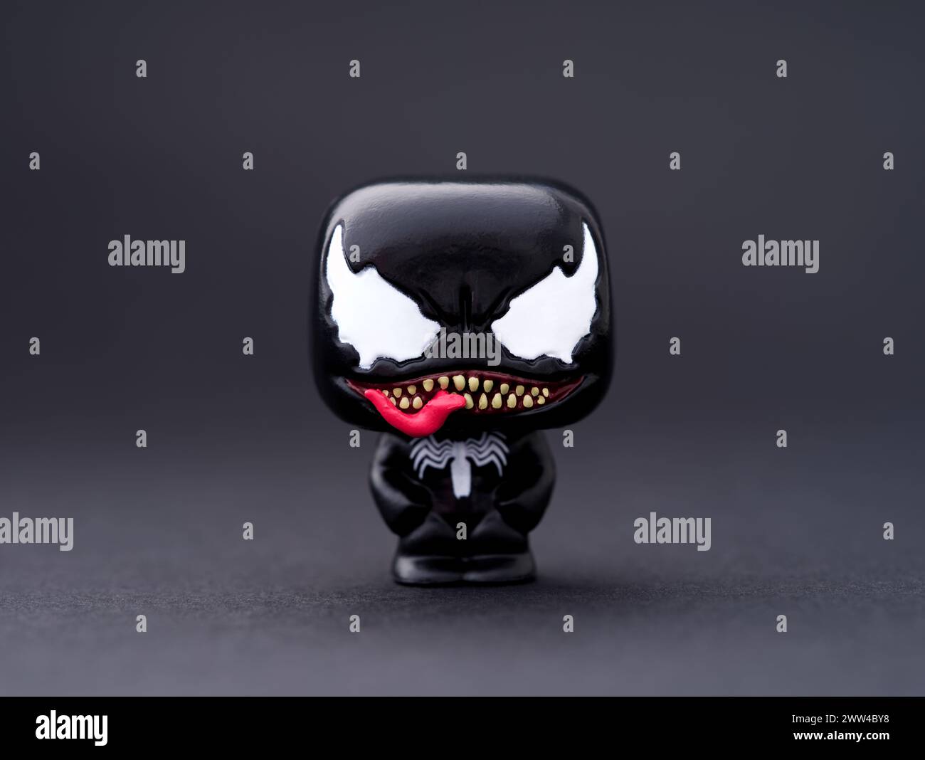 Tambov, Russian Federation - March 15, 2024 Venom Funko POP Mini Vinyl ...