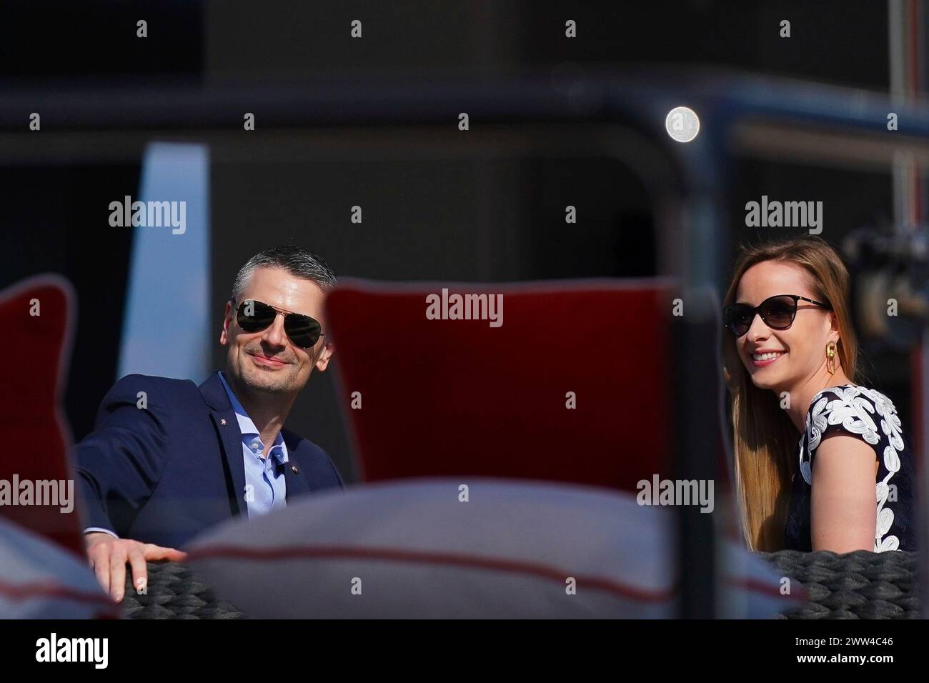 IMAGE DISTRIBUTED FOR YACHT CLUB DE MONACO - The inauguration of the ...