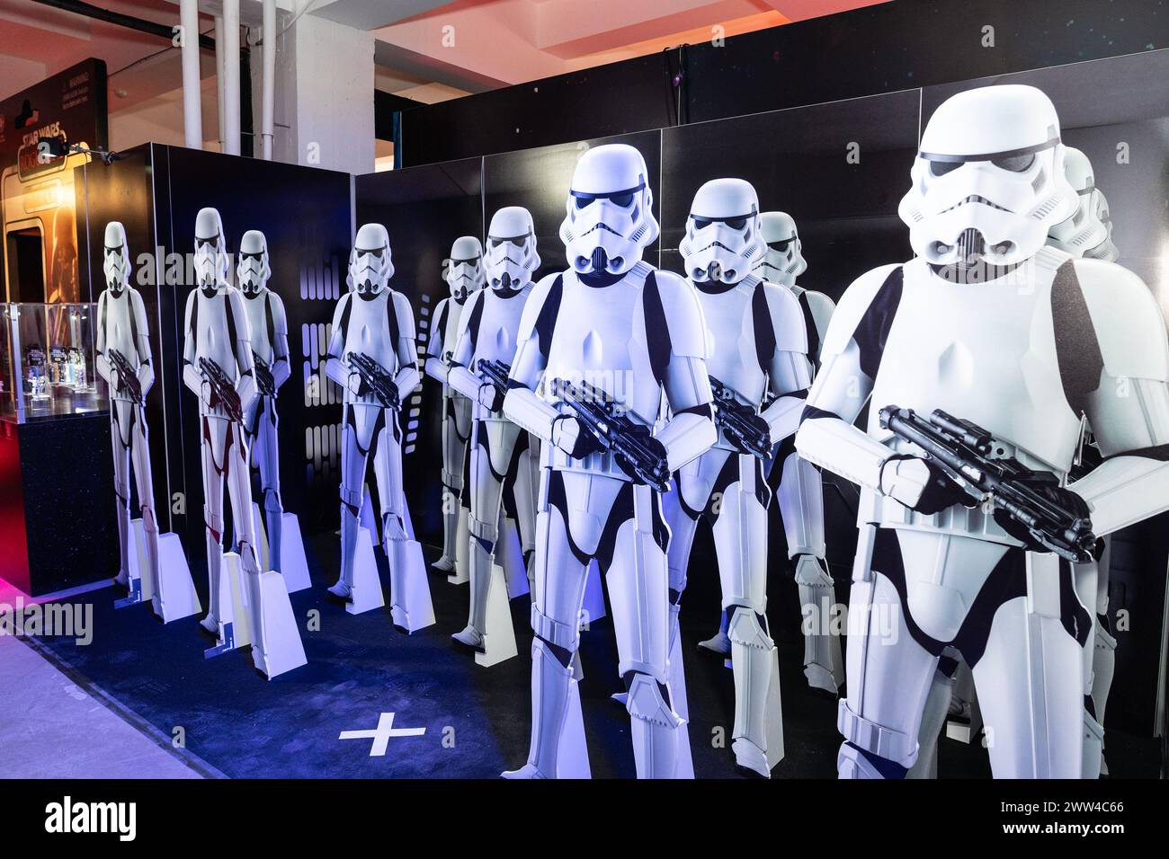 New York, USA. 21st Mar, 2024. Atmosphere in Hasbro and Amazon area as ...