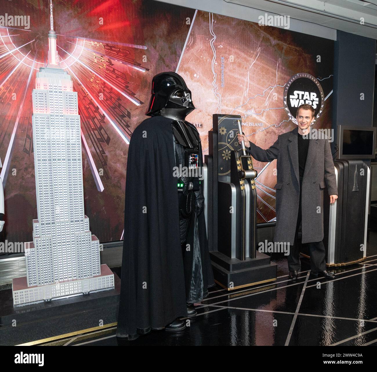 New York, USA. 21st Mar, 2024. Hayden Christensen with costume ...