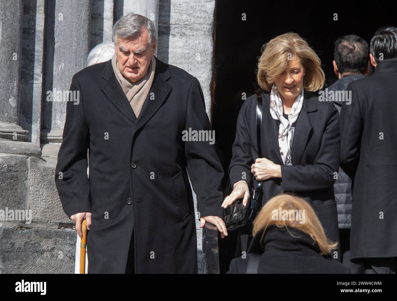 Montreal, Canada. 21st Mar, 2024. Former Quebec premier Lucien Bouchard ...