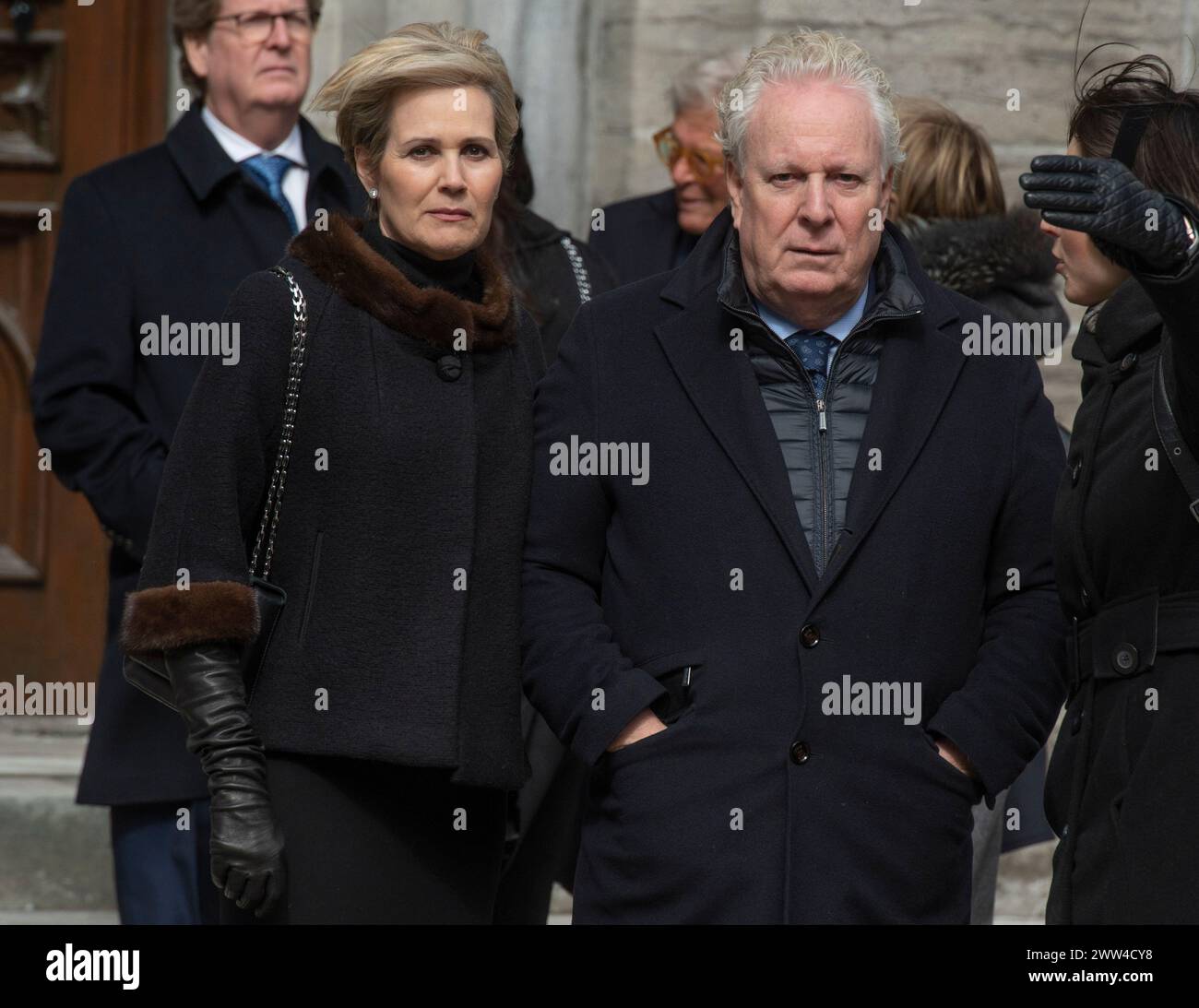 Montreal, Canada. 21st Mar, 2024. Former Quebec premier Jean Charest ...