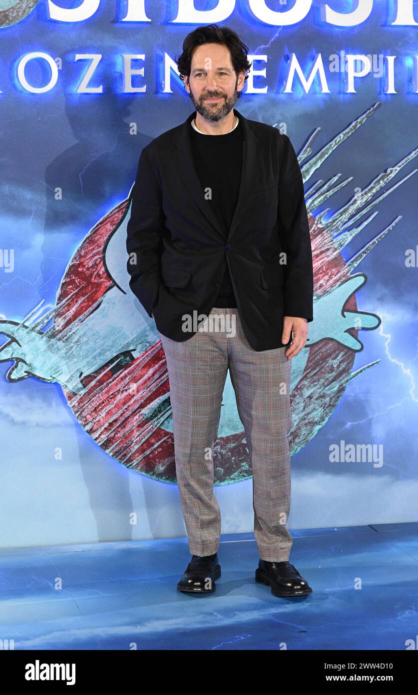 London, UK. 21st Mar, 2024. Paul Rudd during a photocall for the cast ...
